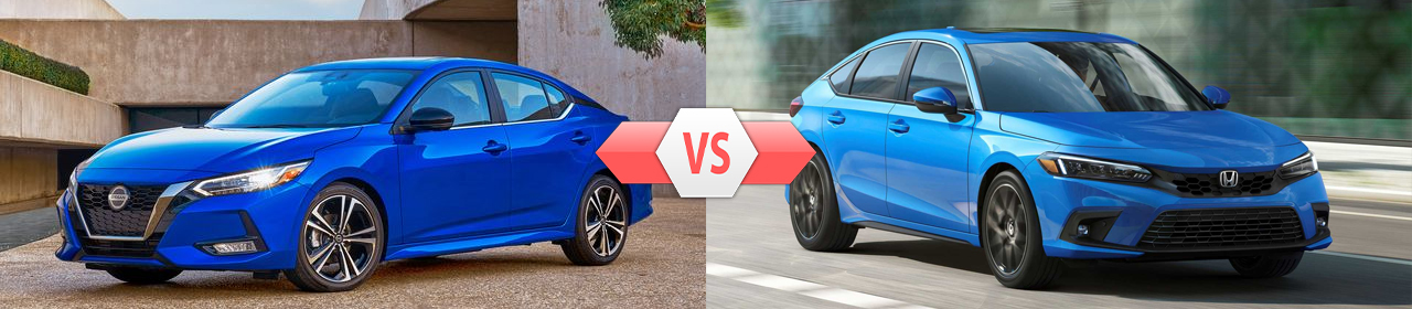 2022 Nissan Sentra vs 2022 Honda Civic | Myers Kanata Nissan